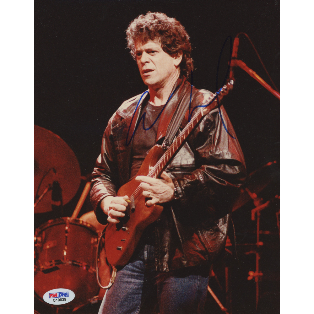 Lou Reed Signed 8x10 Photo (PSA COA) | Pristine Auction