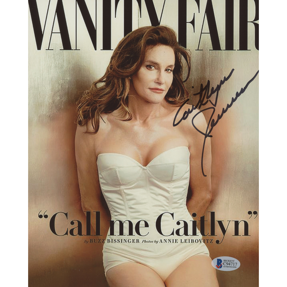 Caitlyn Jenner Signed 8x10 Photo (Beckett COA) | Pristine Auction