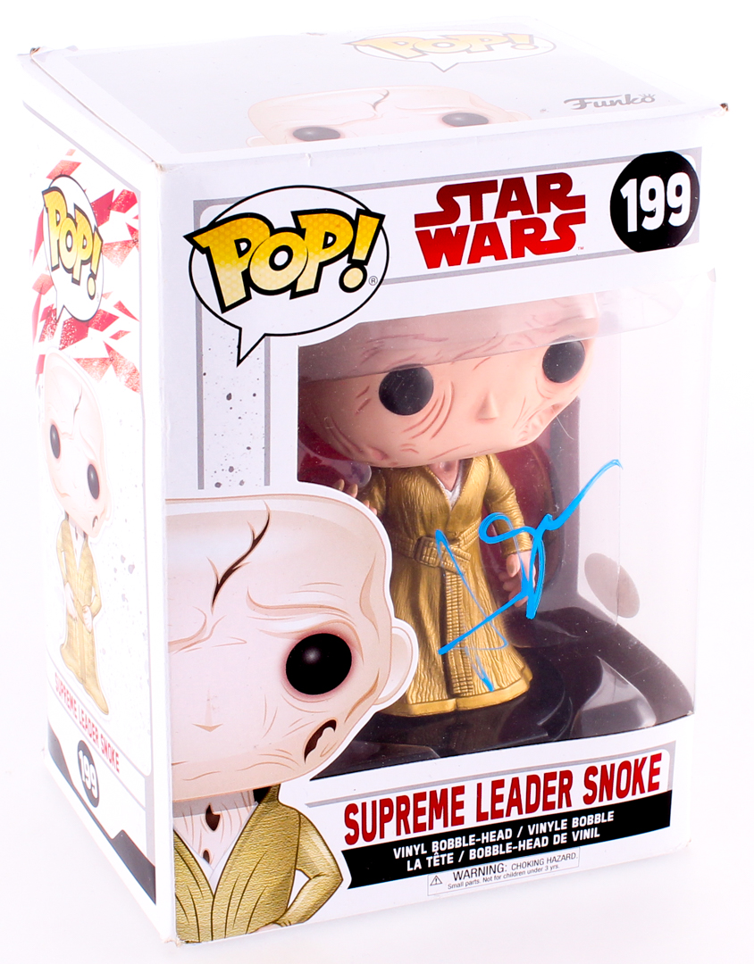 Andy Serkis Signed Supreme Leader Snoke "Star Wars: The Last Jedi ...