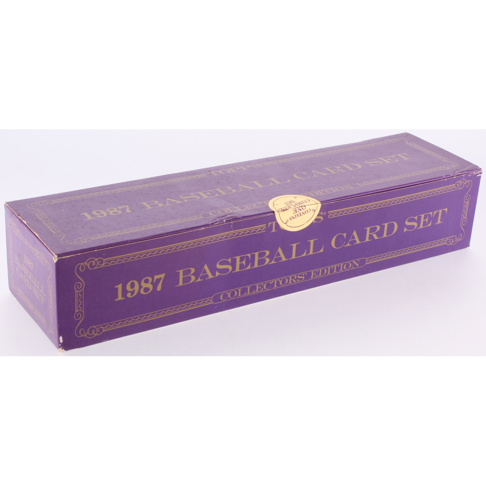 1987 Topps Tiffany Complete Set Of (792) Baseball Cards With Original 