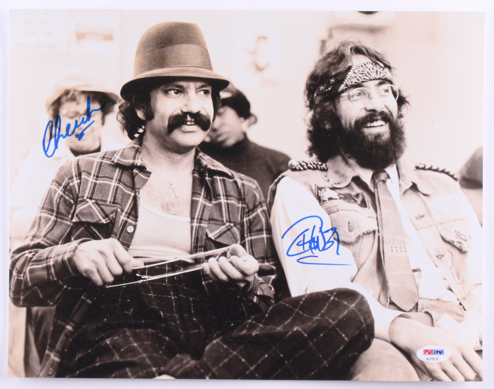 Cheech Marin & Tommy Chong Signed "Santa Claus & His Old Lady" 11x14 ...