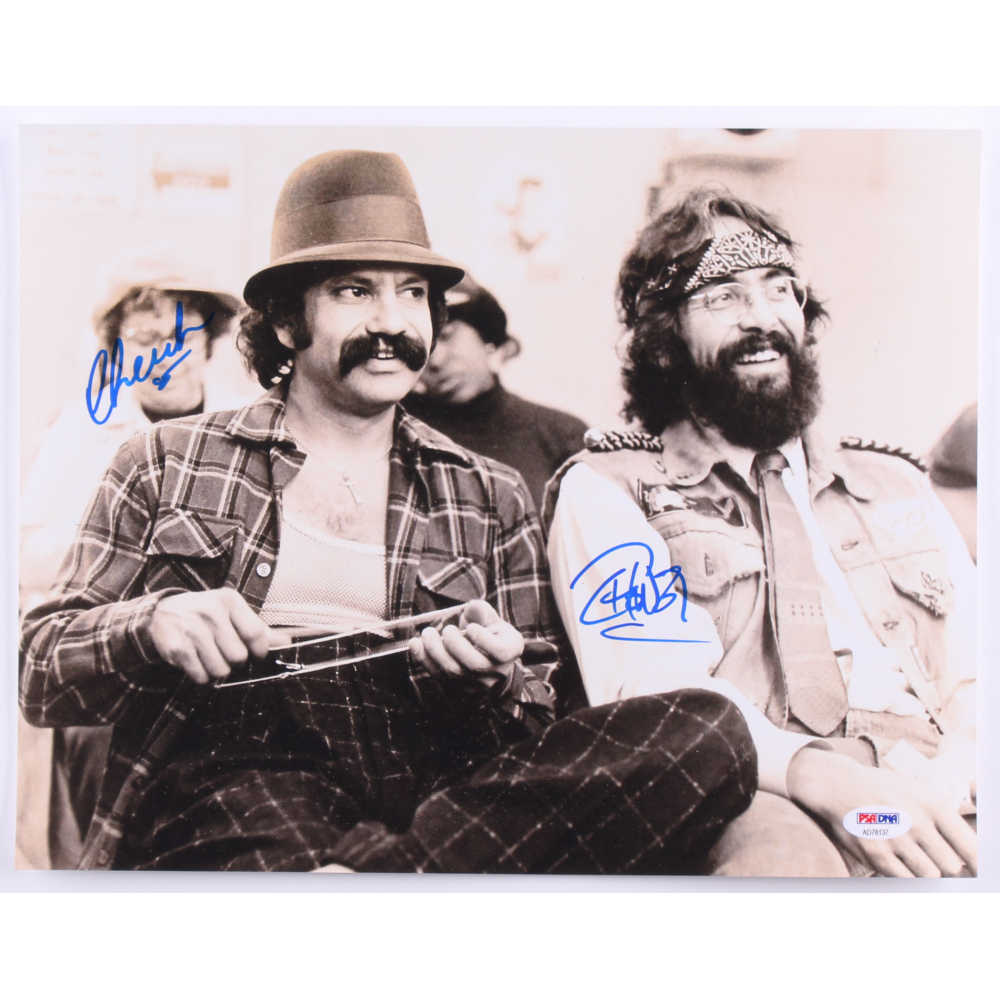 Cheech Marin & Tommy Chong Signed "Santa Claus & His Old Lady" 11x14 ...