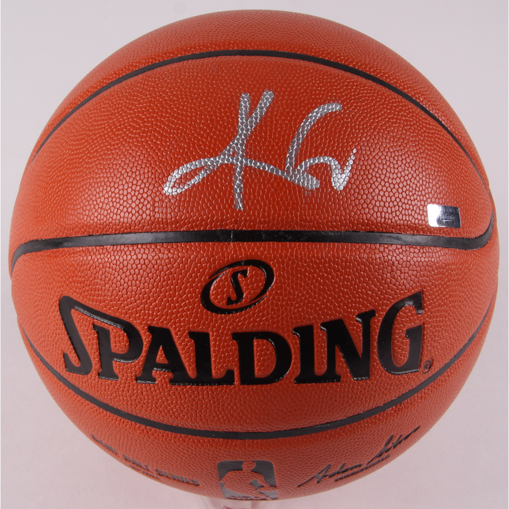 Kyrie Irving Signed NBA Game Ball Series Basketball (Panini COA ...