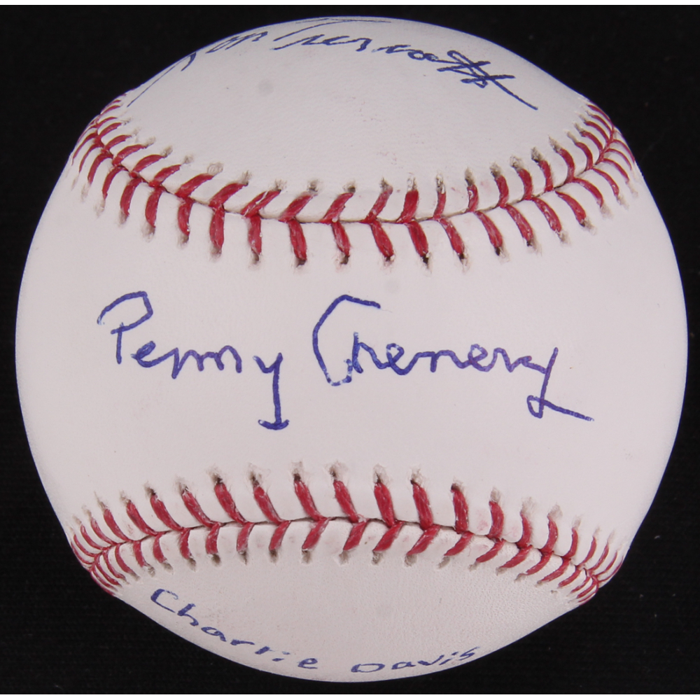 "Secretariat" OML Baseball Signed by Penny Chenery, Ron Turcotte ...