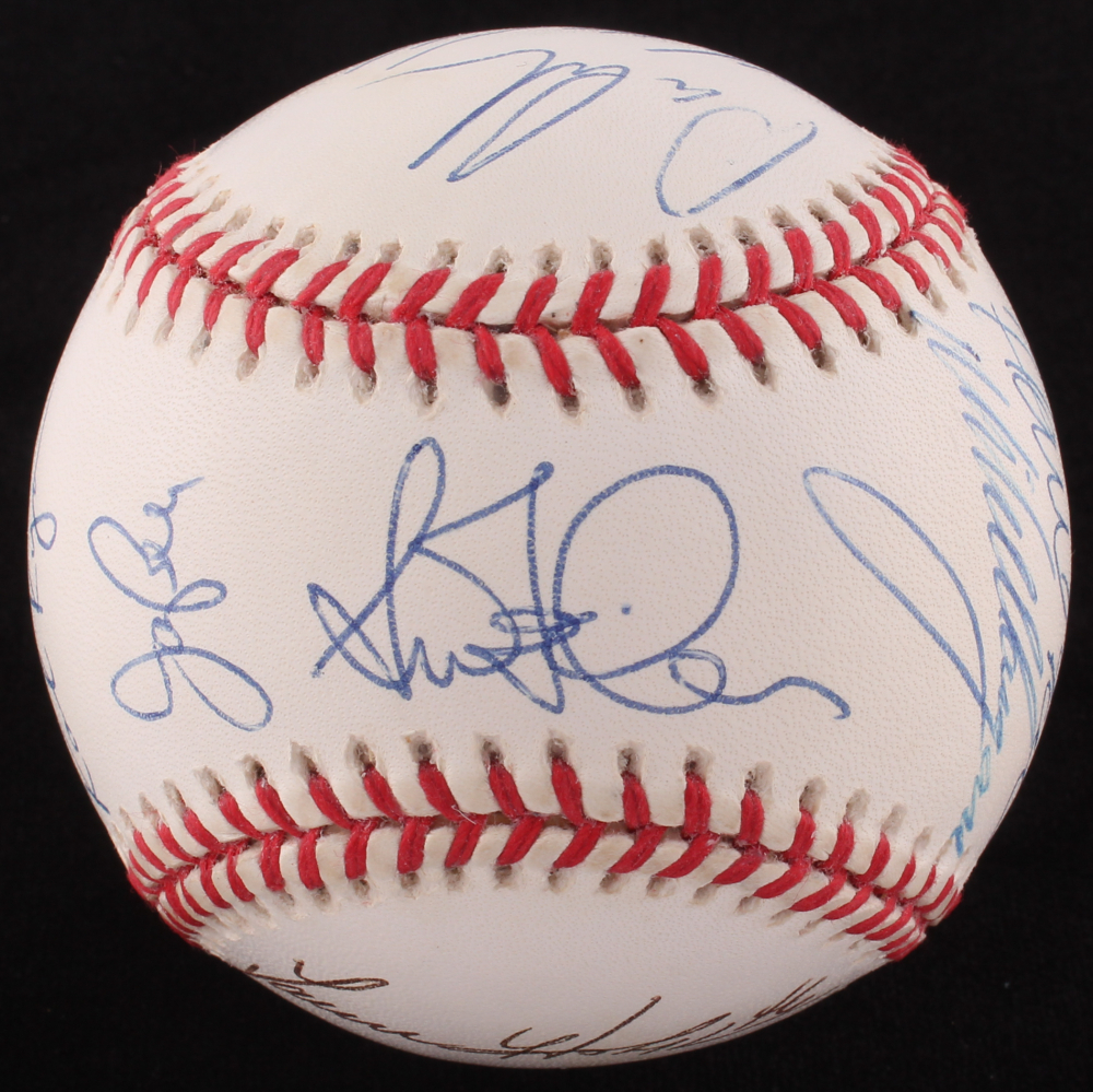 Diamondbacks Team-Signed ONL Baseball Signed by (16) with Erubiel ...
