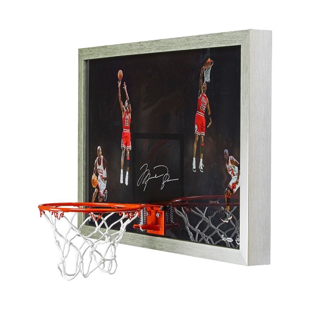 Michael Jordan Signed Chicago Bulls "Winning" 18.5x30.5 Custom Framed ...