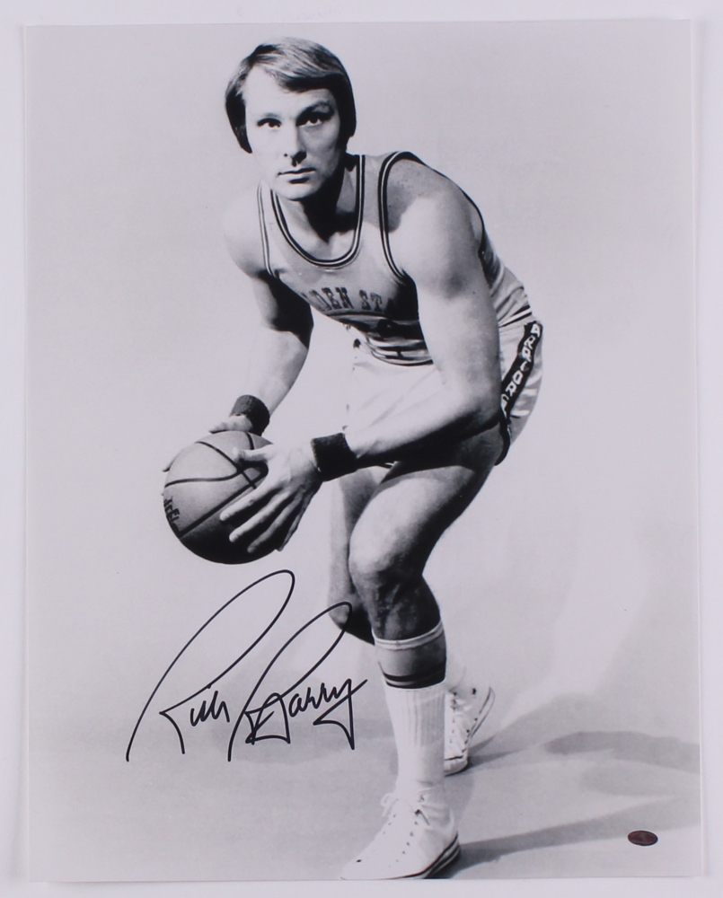Rick Barry Signed Warriors 11x14 Photo (Mead Chasky Hologram ...