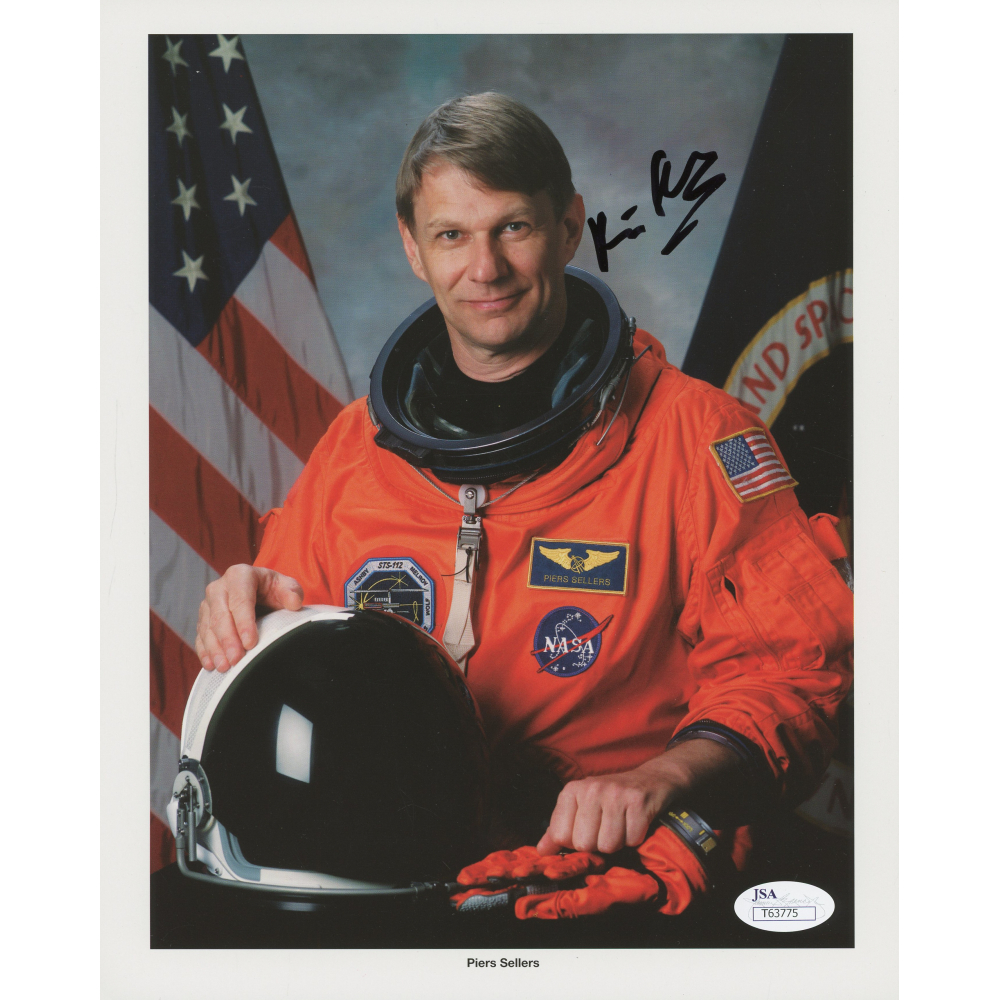 Piers Sellers Signed NASA 8x10 Photo (JSA COA) | Pristine Auction