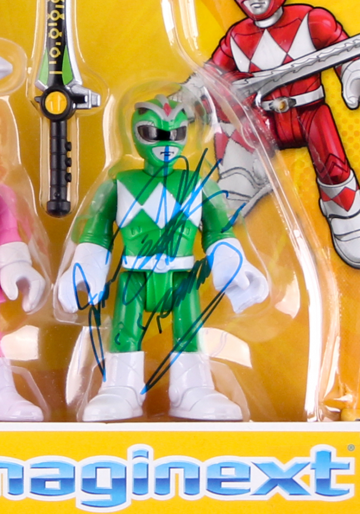 Jason David Frank Signed "Mighty Morphin Power Rangers" Toy Inscribed ...