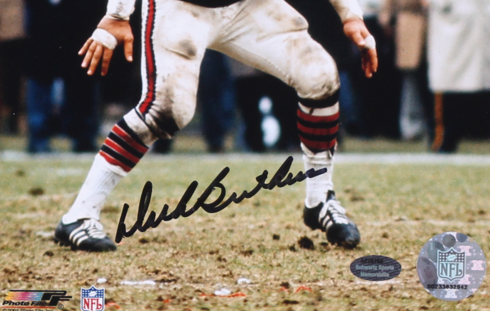 Dick Butkus, Walter Payton & Gale Sayers Signed "Bears Greats" 18x30 ...