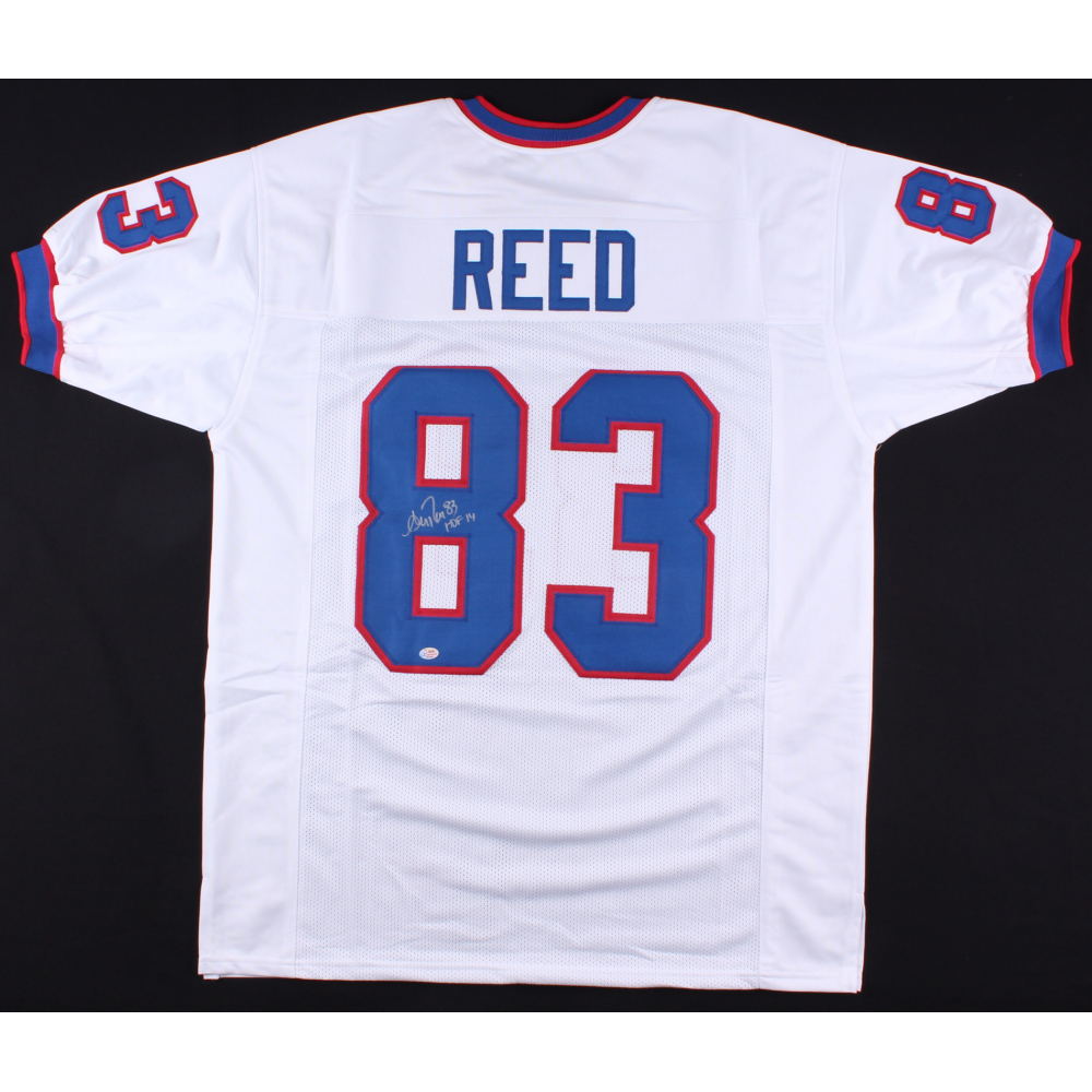 Andre Reed Signed Jersey Inscribed "HOF 14" (SGC COA) | Pristine Auction