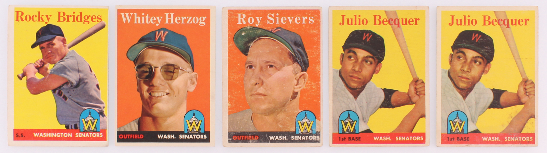 Lot of (38) 1958 Topps Baseball Cards with #250 Ron Sievers, #438 ...