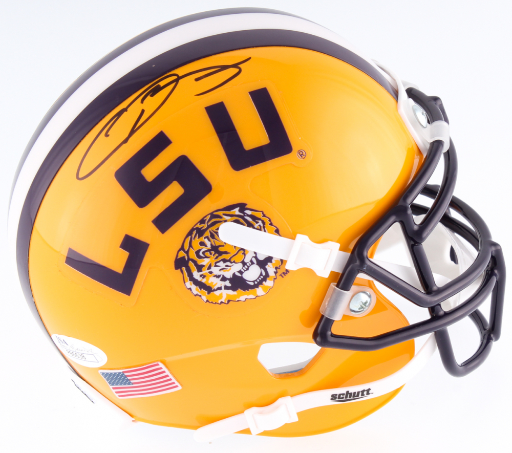 Odell Beckham Jr. Signed LSU Tigers Mini Helmet (JSA COA) | Barnebys