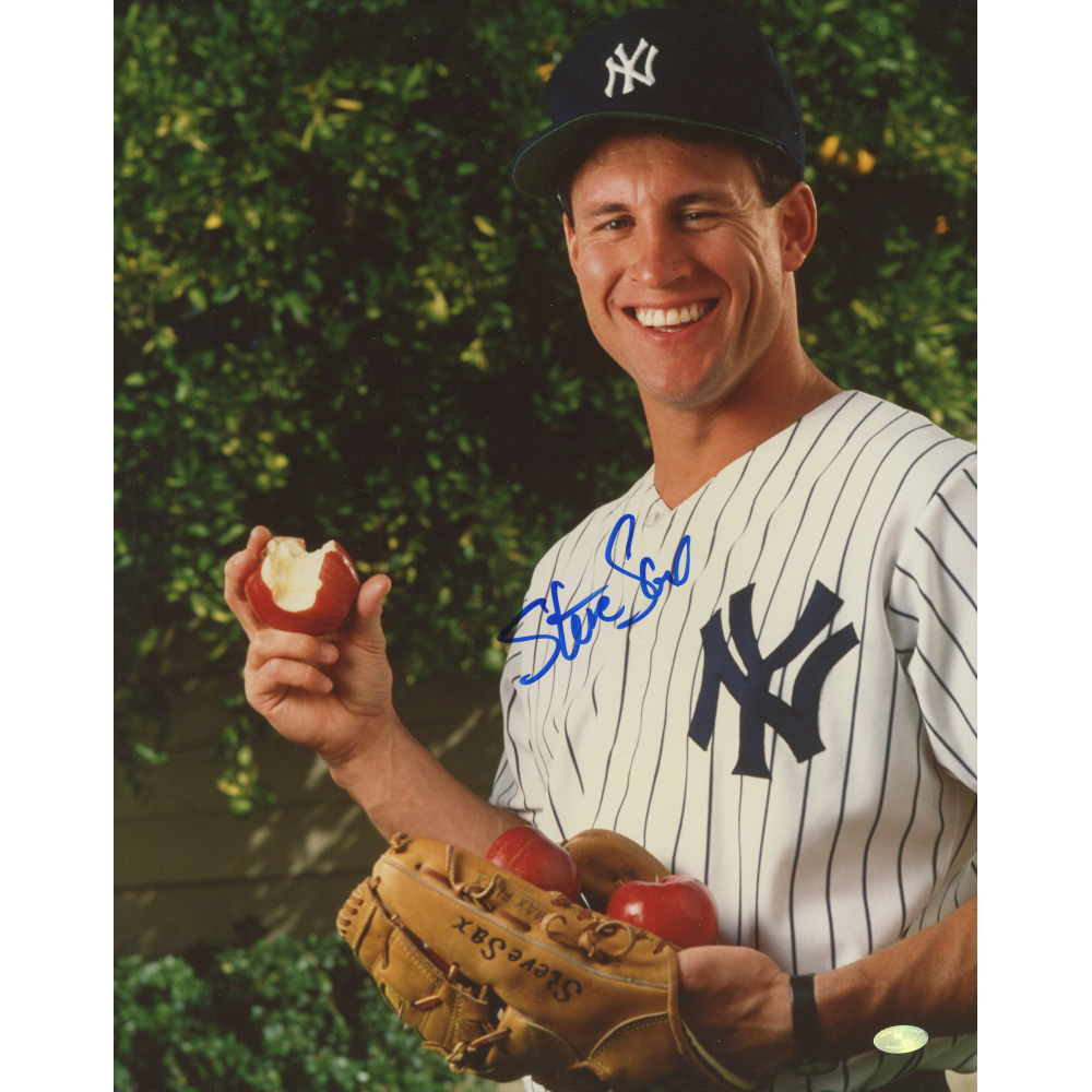 Steve Sax Signed Yankees 8x10 Photo (Mead Chasky Hologram) | Pristine ...