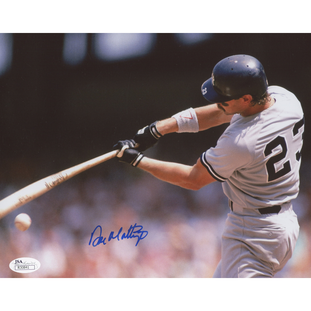 Don Mattingly Signed Yankees 8x10 Photo (JSA COA) | Pristine Auction