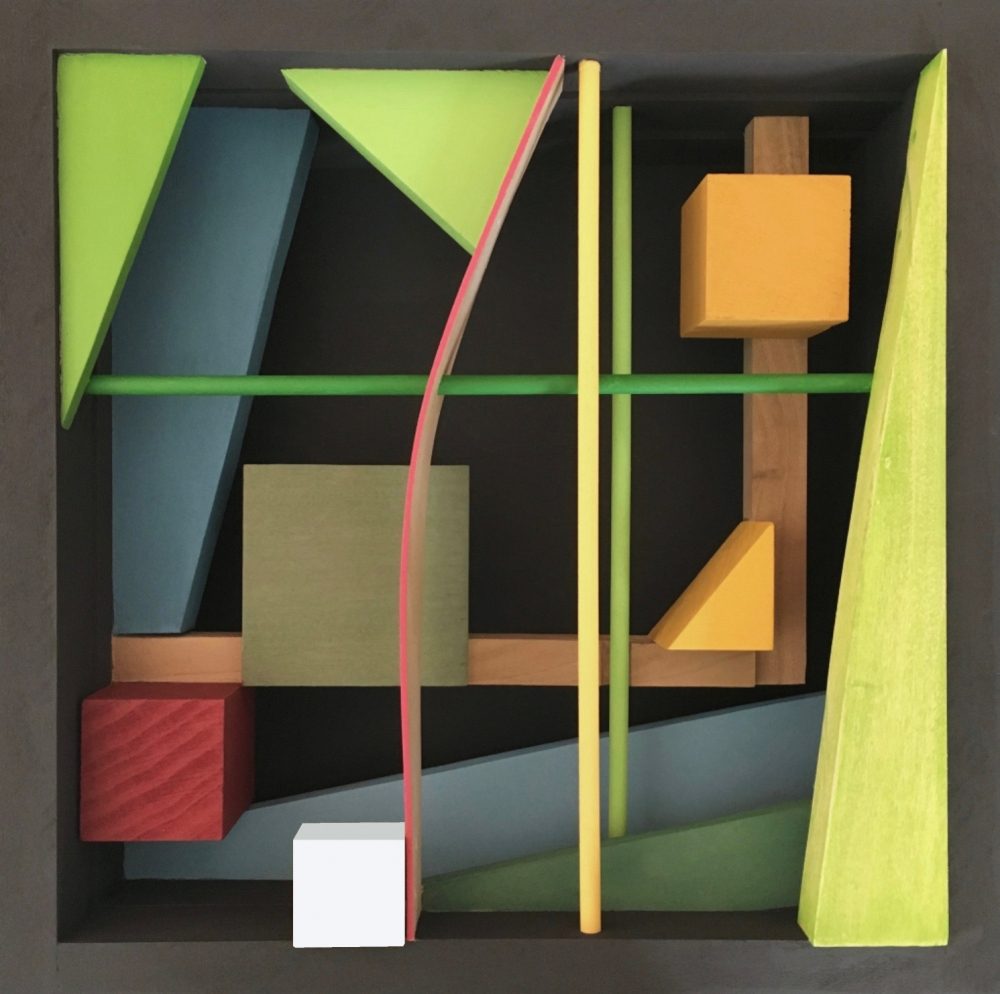 "White Cube" 12x12x3 Original Wood Art by David LeCheminant | Pristine ...