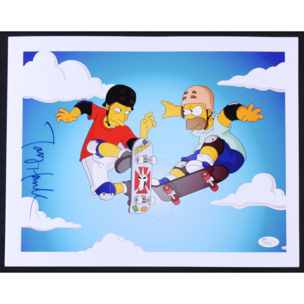 Tony Hawk Signed "The Simpsons" 11x14 Photo (JSA COA) | Pristine Auction