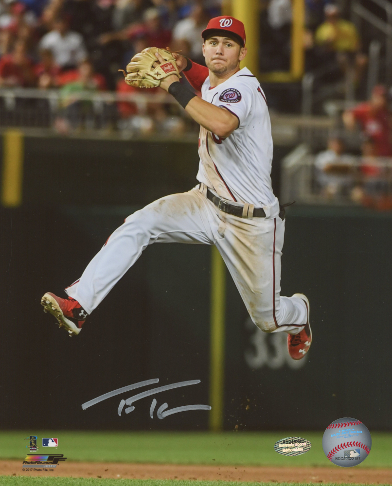 Trea Turner Signed Nationals 8x10 Photo (Schwartz COA) | Pristine Auction