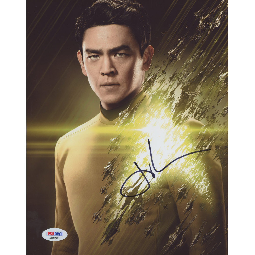 John Cho "Star Trek" Signed 8x10 Photo (PSA COA) | Pristine Auction