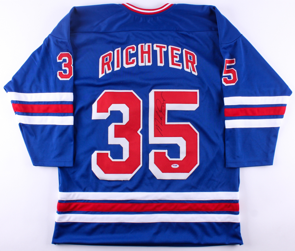 Mike Richter Signed Rangers Jersey (PSA COA) | Pristine Auction