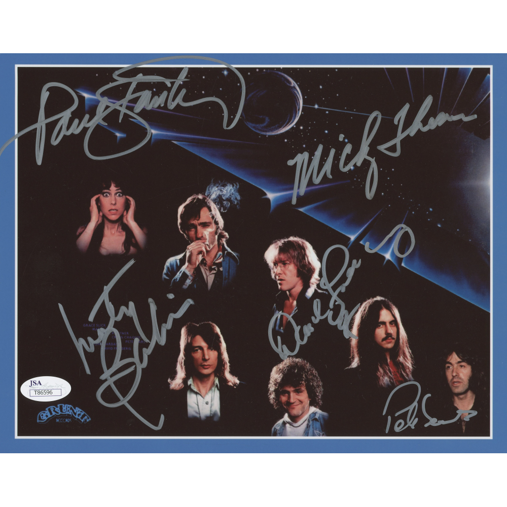 Jefferson Starship 8x10 Photo with (5) Signatures Including David ...