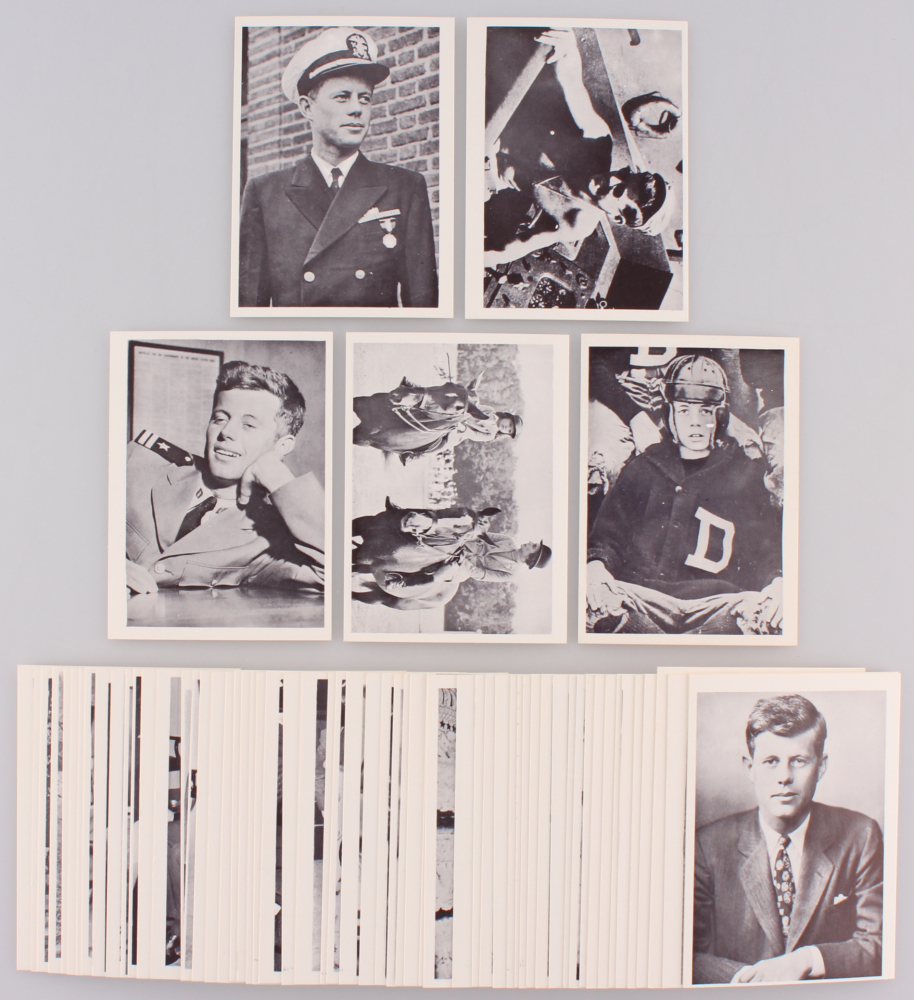 1963 Rosan John F. Kennedy Complete Set of (64) Cards with #1 JFK ...
