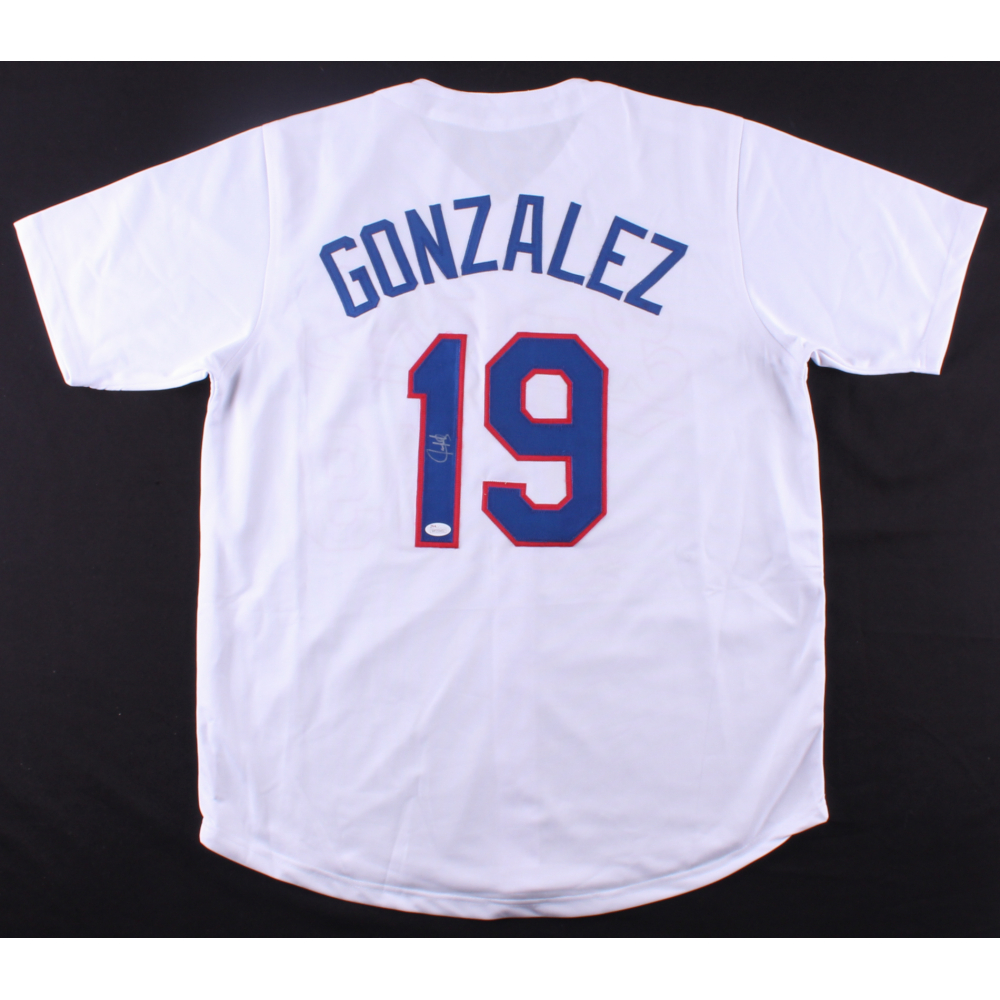 Juan Gonzalez Signed Rangers Jersey (JSA COA) | Pristine Auction