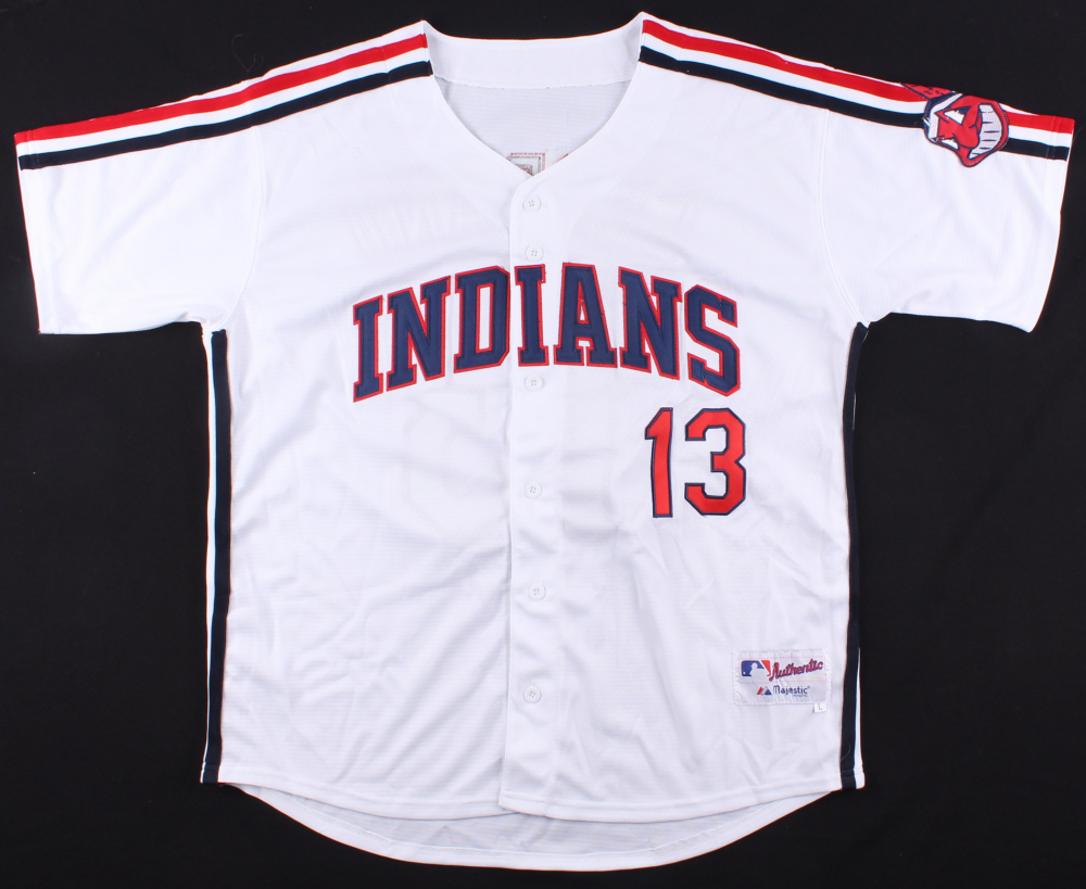 Dennis Haysbert Signed "Major League" Indians Jersey (Beckett ...