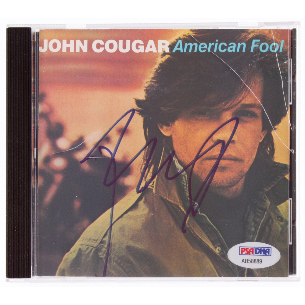 John Mellencamp Signed John Cougar "American Fool" CD Album (PSA COA ...