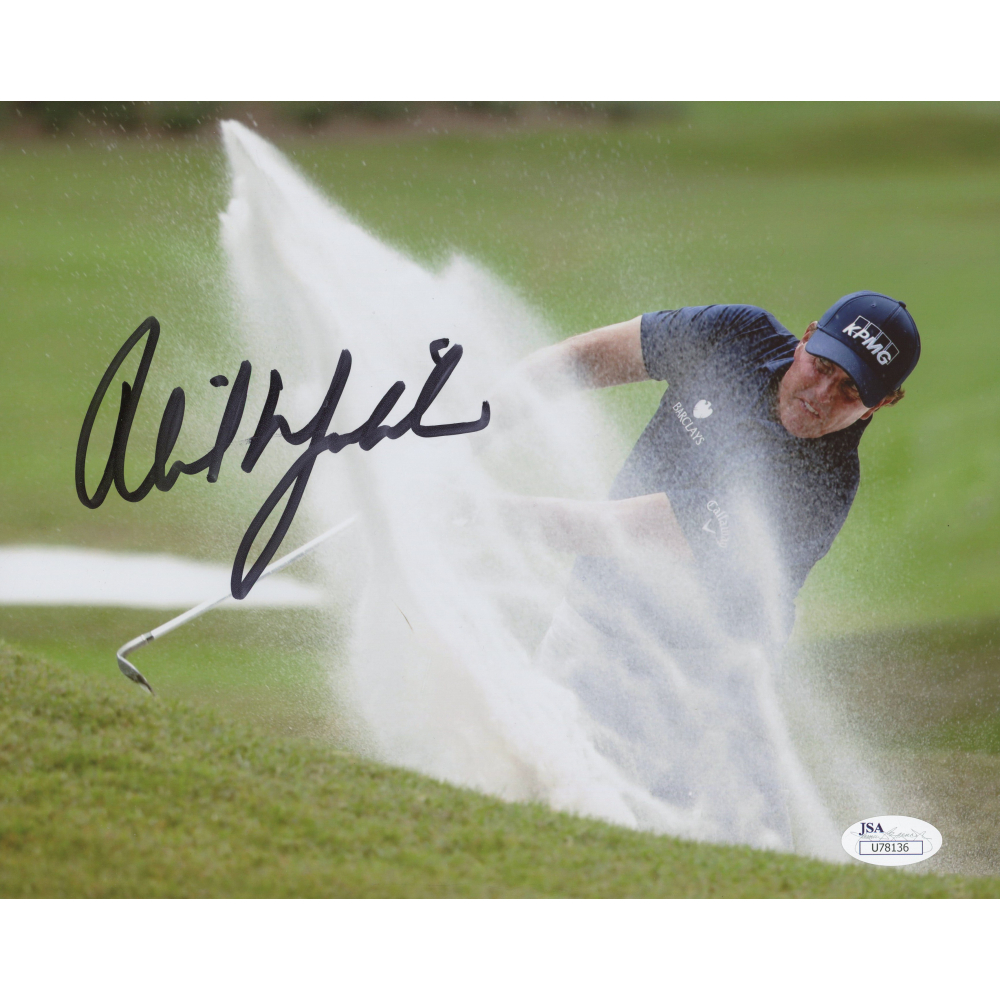 Phil Mickelson Signed 8x10 Photo (JSA COA) | Pristine Auction