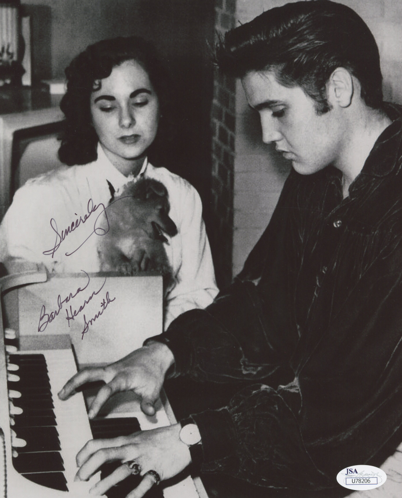 Barbara Hearn Smith Signed 8x10 Photo Inscribed "Sincerely" with Elvis ...