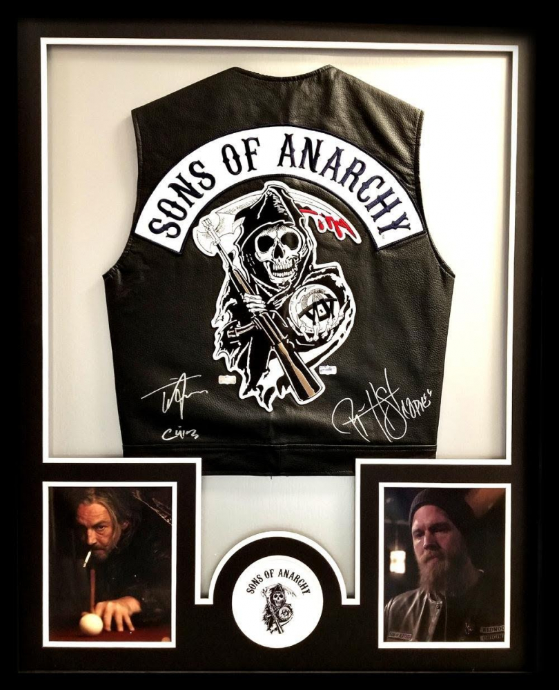 Tommy Flanagan & Ryan Hurst Signed "Sons of Anarchy" 34x42 Custom ...
