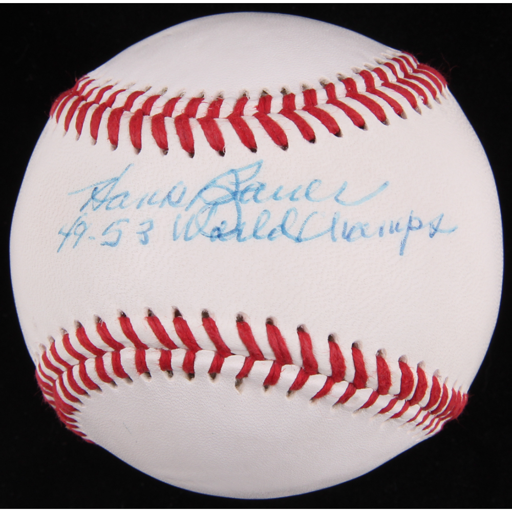 Hank Bauer Signed Rawlings Professional Signature Series Baseball ...