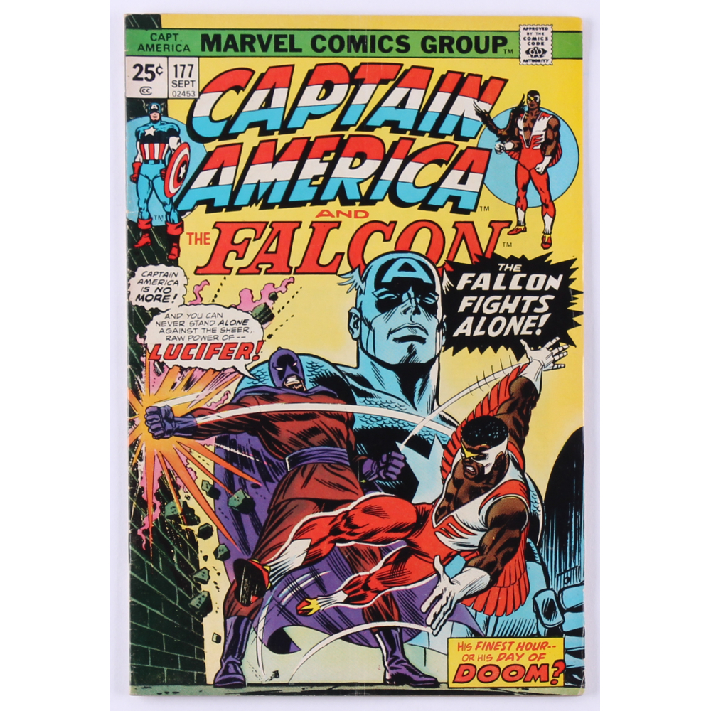 1974 "Captain America" Issue #177 Marvel Comic Book | Pristine Auction