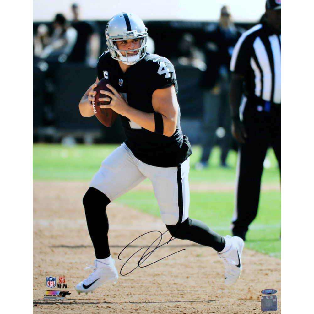 Derek Carr Signed Oakland Raiders 16x20 Photo (TriStar Hologram ...