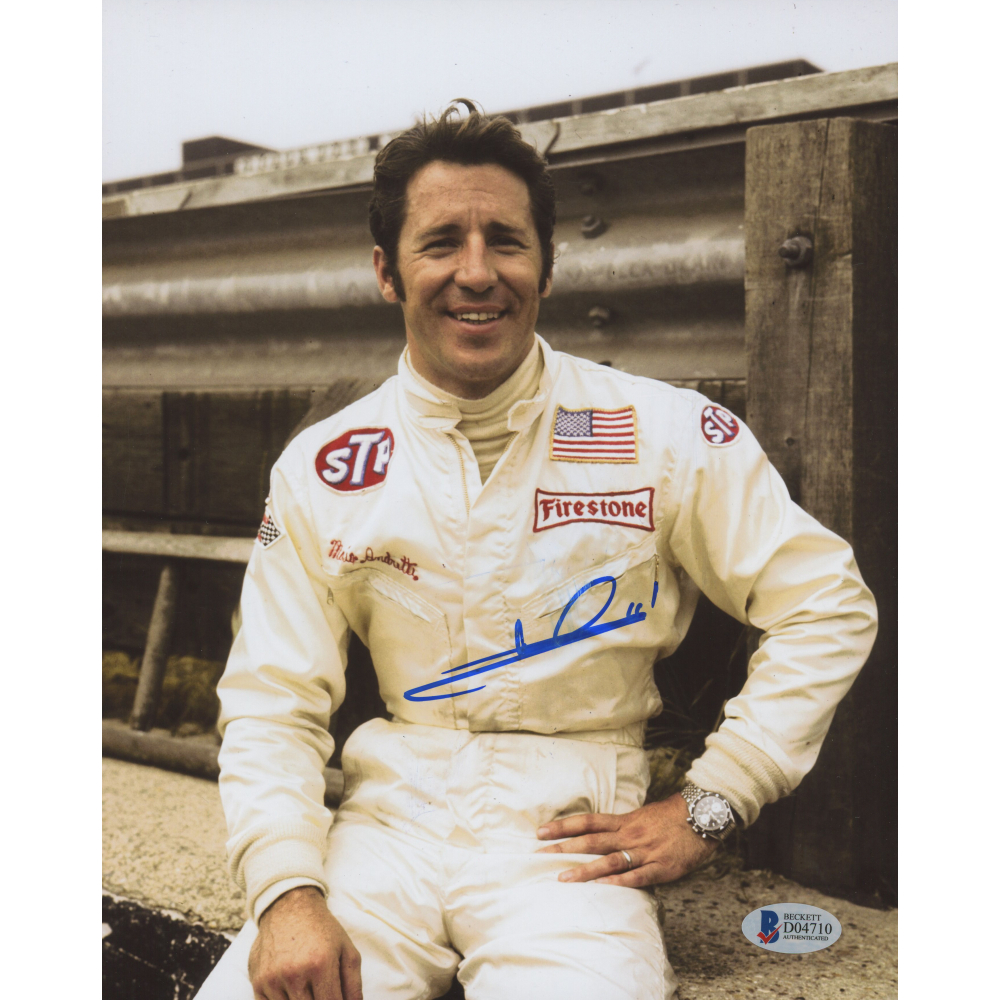 Mario Andretti Signed 8x10 Photo (Beckett COA) | Pristine Auction