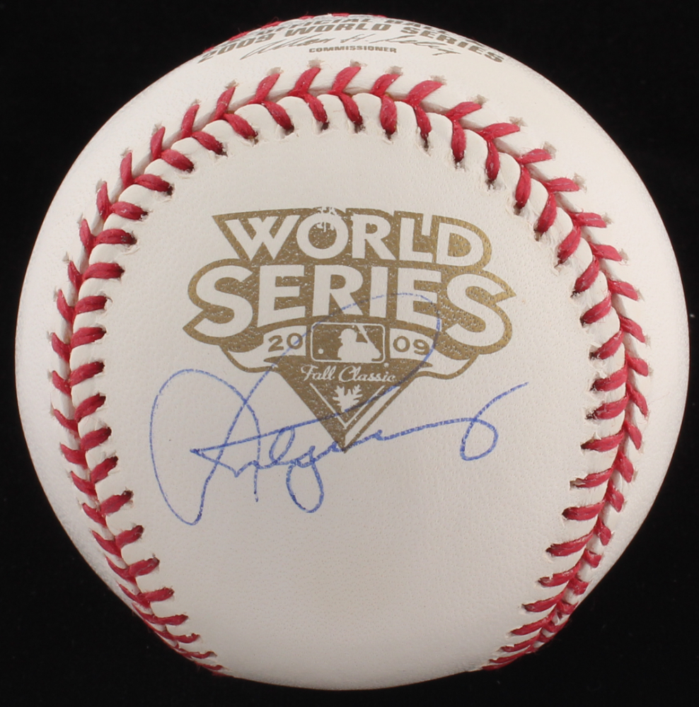 Alex Rodriguez Signed 2009 World Series Baseball (Steiner COA ...