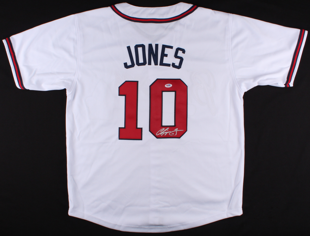 Chipper Jones Signed Braves Jersey (PSA COA) | Pristine Auction