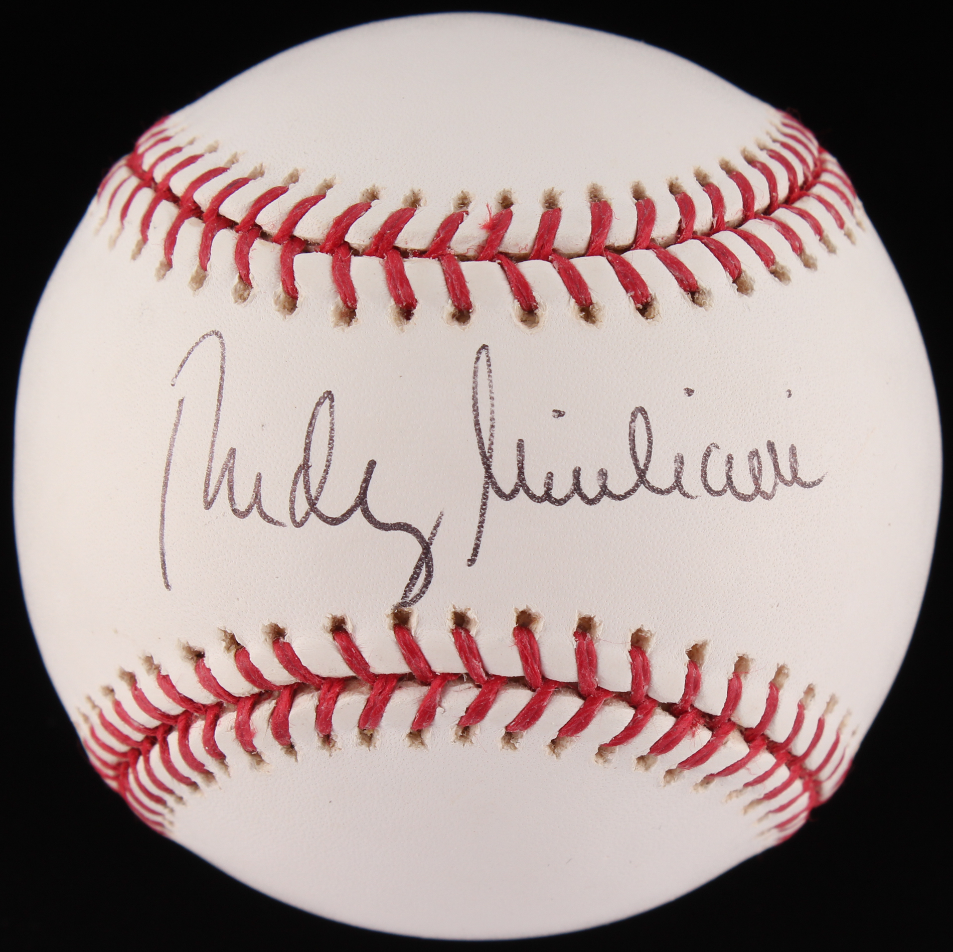 Rudy Giuliani Signed OML Baseball (JSA COA) | Pristine Auction