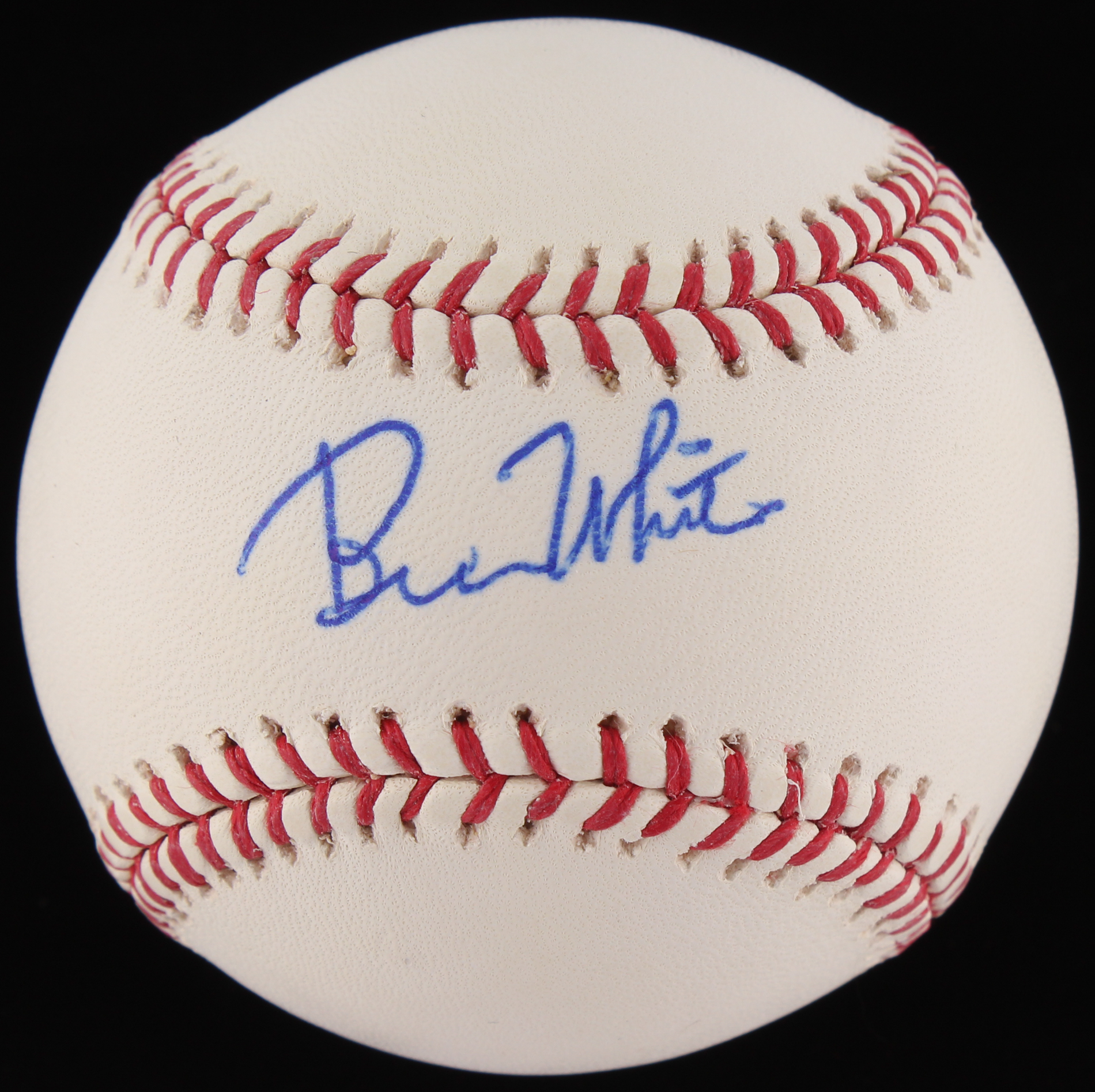 Bill White Signed OML Baseball (SOP COA) | Pristine Auction