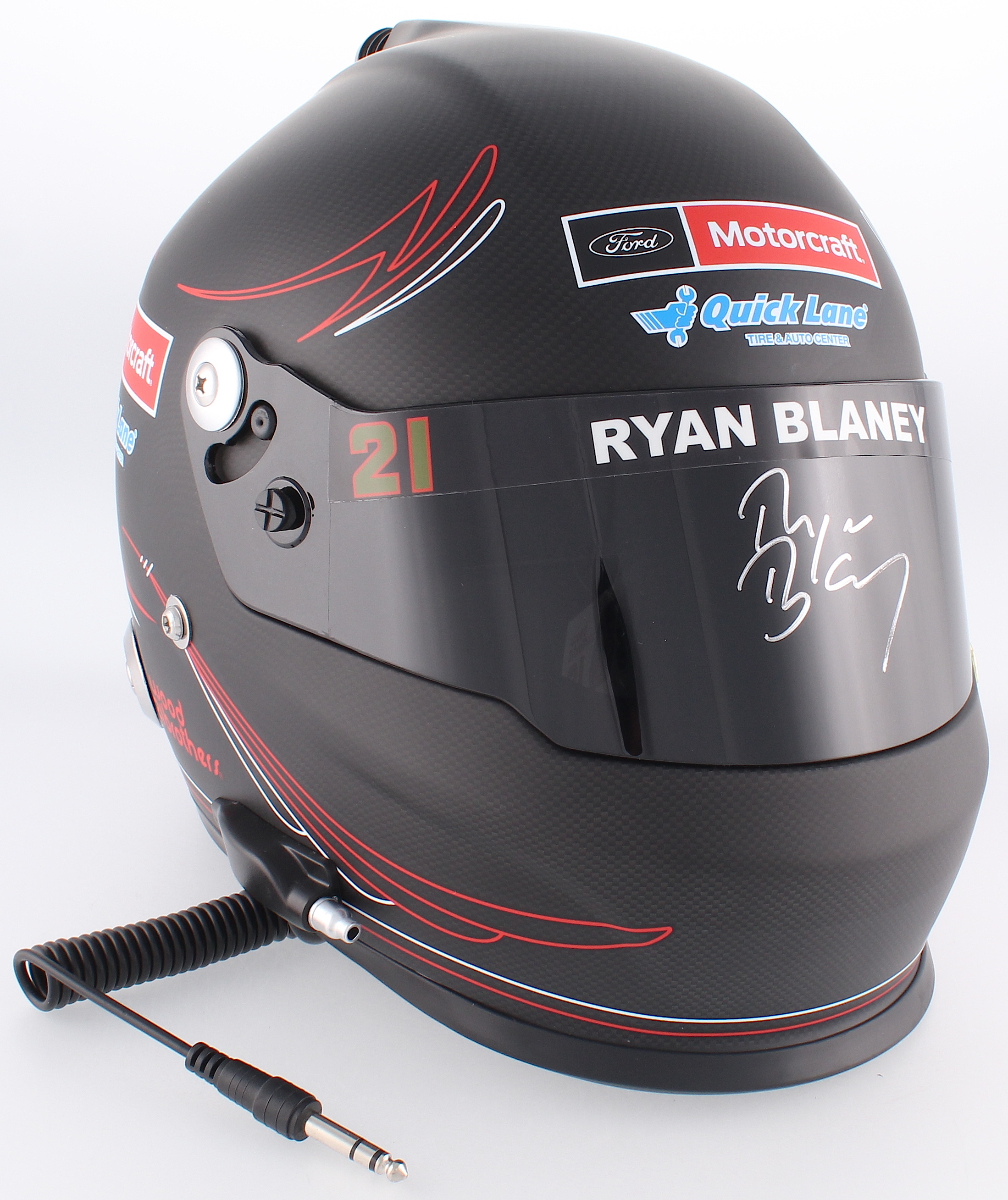 Ryan Blaney Signed NASCAR Pocono "First Cup Win" Limited Edition Full ...