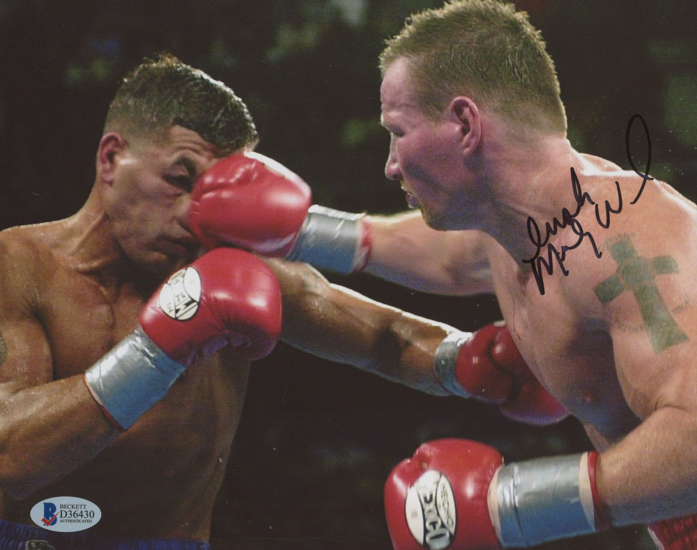 Micky "Irish" Ward Signed 8x10 Photo Inscribed "Irish" (Beckett COA ...