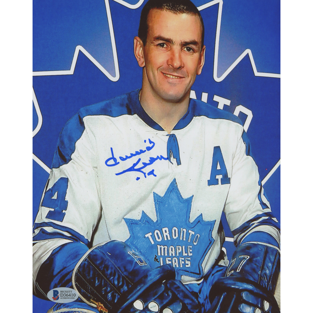 David Keon Signed Maple Leafs 8x10 Photo (Beckett COA) | Pristine Auction