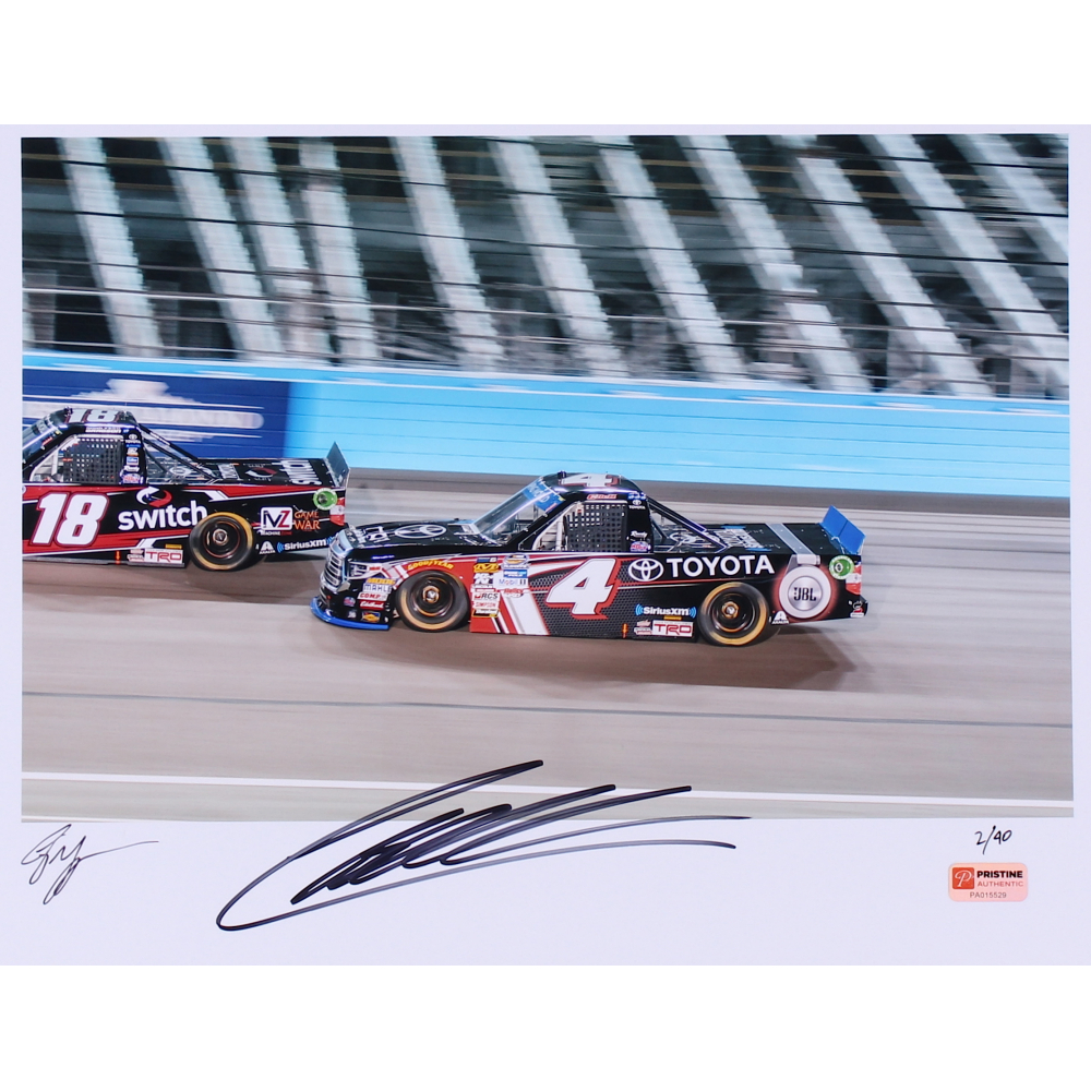 Christopher Bell Signed Limited Edition NASCAR 11x14 Photo #/40 (PA ...