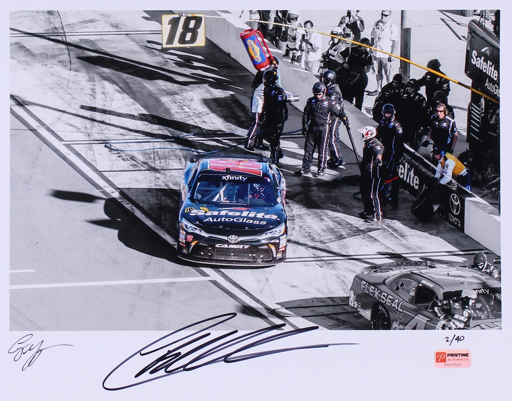 Christopher Bell Signed Limited Edition NASCAR 11x14 Photo #/40 (PA COA ...