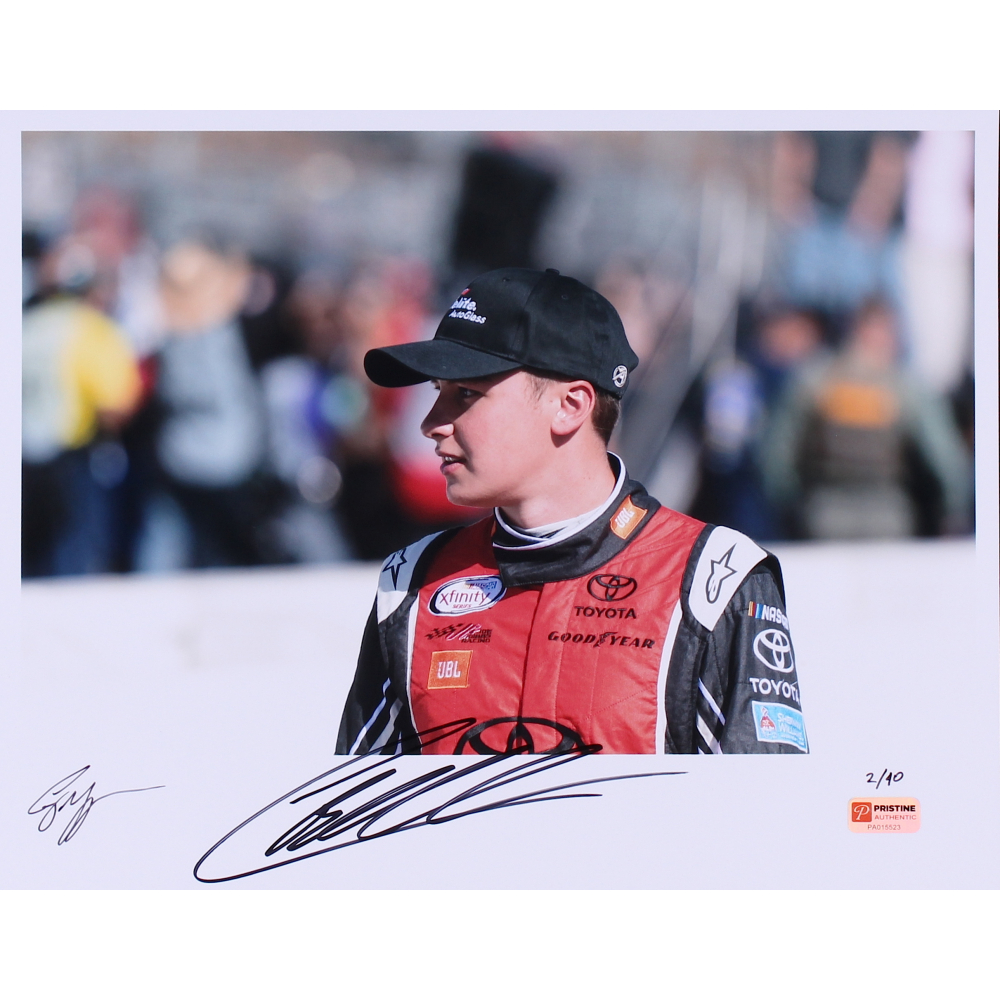 Christopher Bell Signed Limited Edition NASCAR 11x14 Photo #/40 (PA ...