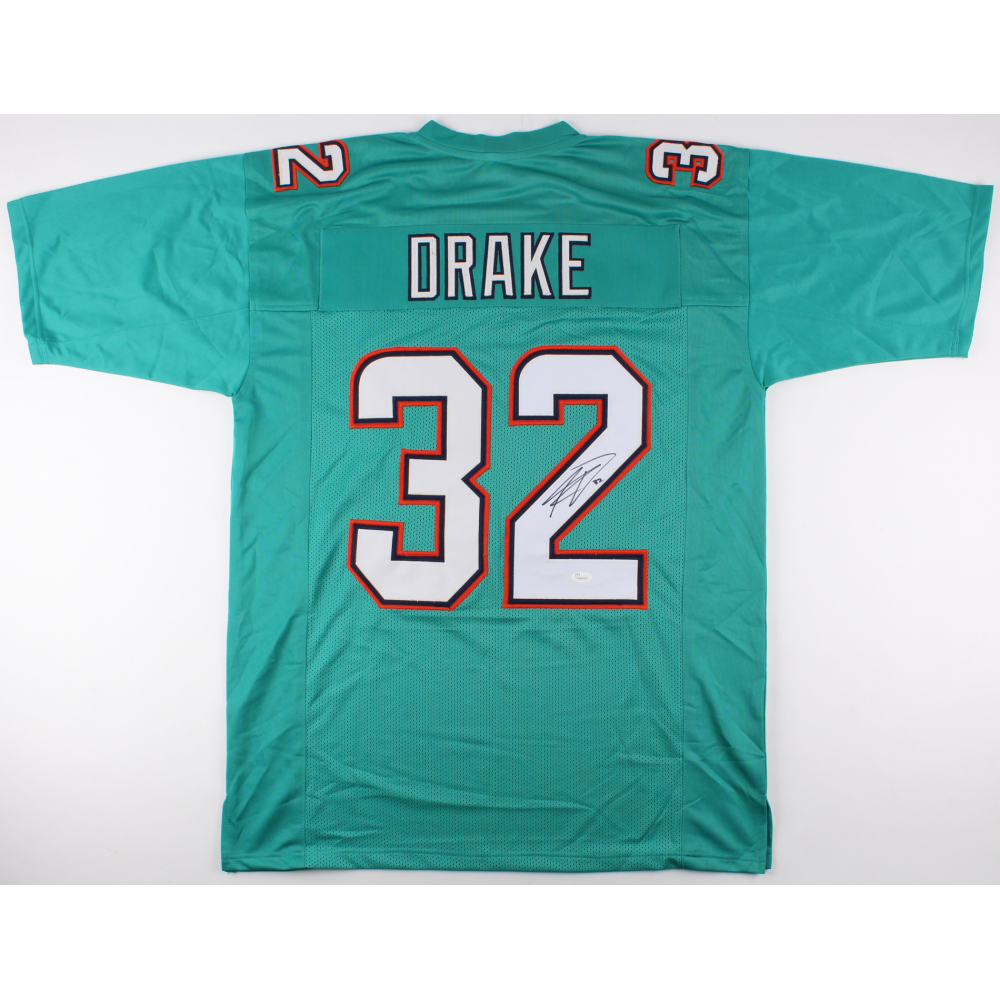 Kenyan Drake Signed Dolphins Jersey (JSA COA) | Pristine Auction