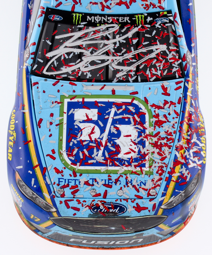Ricky Stenhouse Jr. Signed 2017 NASCAR #17 Daytona Coke 400 Win 1:24 LE ...