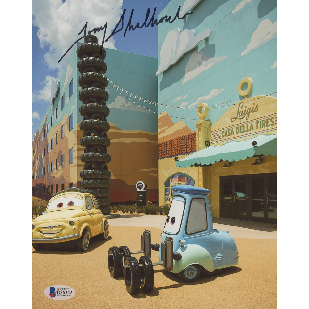 Tony Shalhoub Signed "Cars" 8x10 Photo (Beckett COA) | Pristine Auction