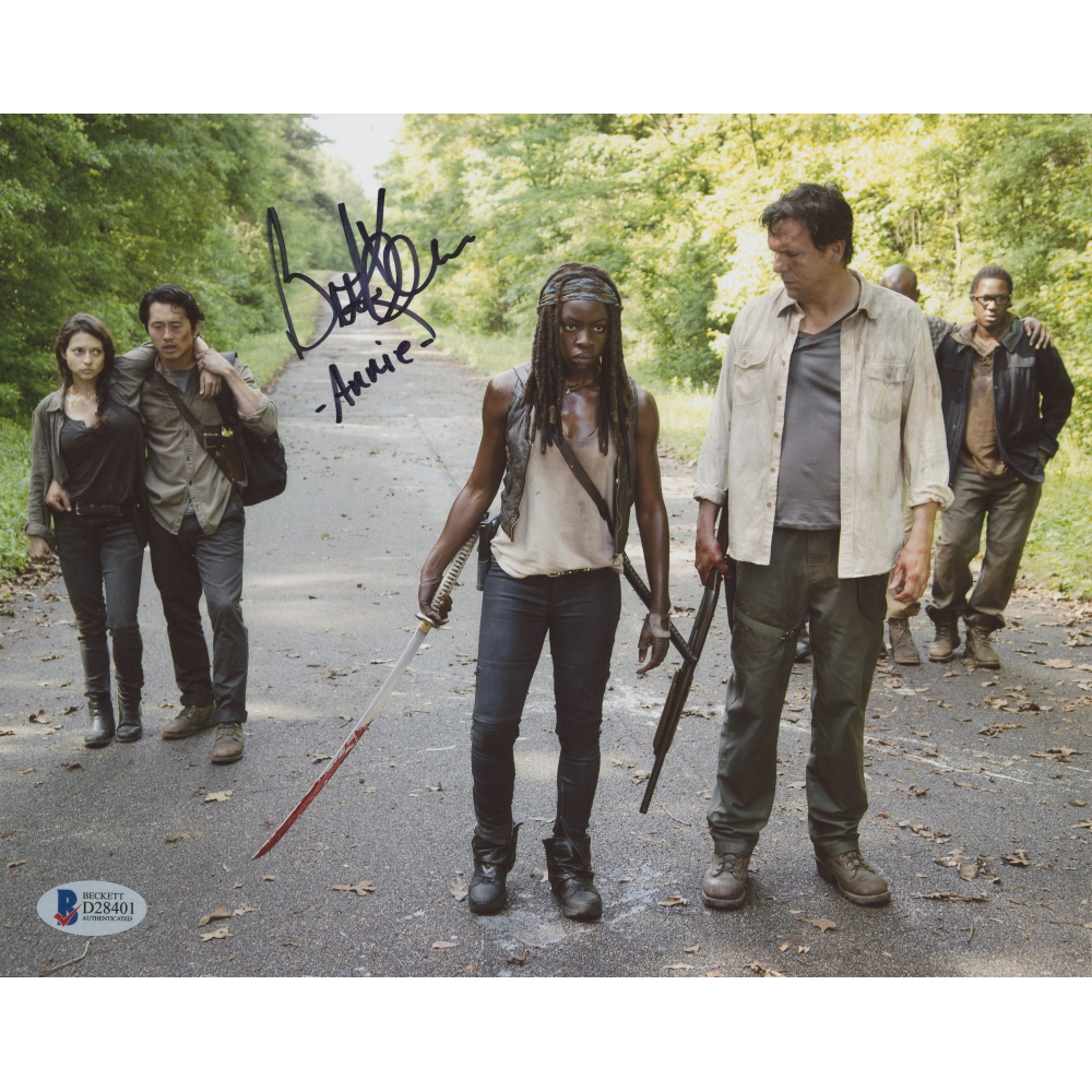 Beth Keener Signed "The Walking Dead" 8x10 Photo Inscribed "Annie ...